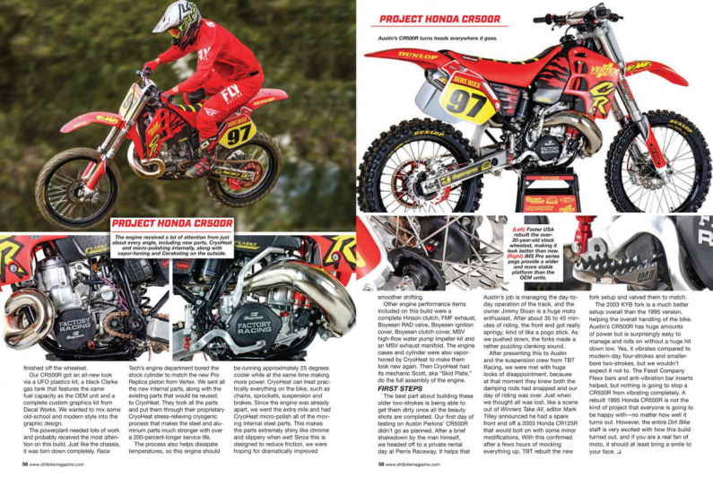 CR500 Build | Jay Clark Enterprises